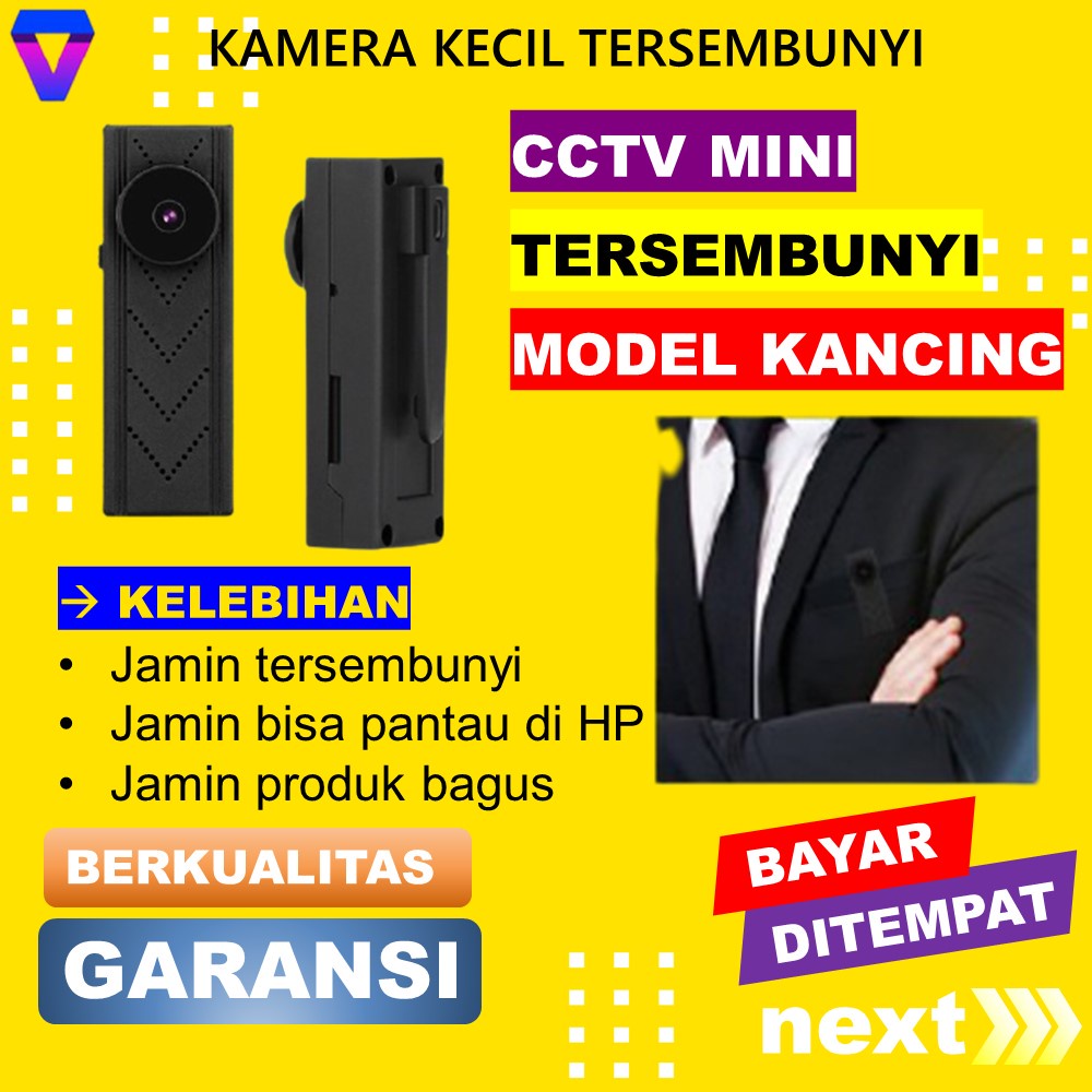 Jual KAMERA PENGINTAI MINI WIFI JARAK JAUH TANPA KABEL CCTV MINI KECIL ...