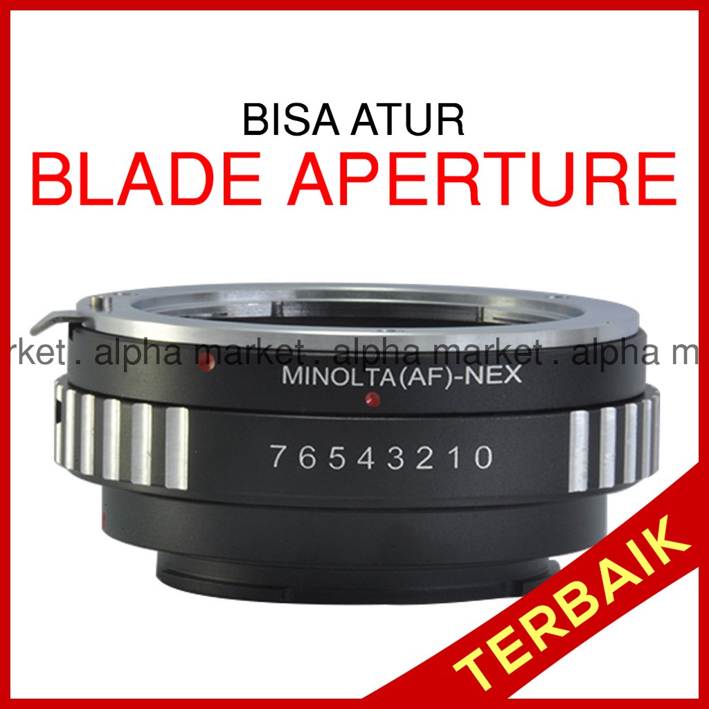 Jual Adapter Adaptor Converter Lensa Sony Minolta A-mount AF MA SLT ...