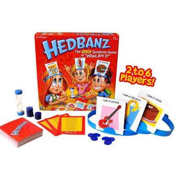 Jual hedbanz guess who am i family game kids | Shopee Indonesia
