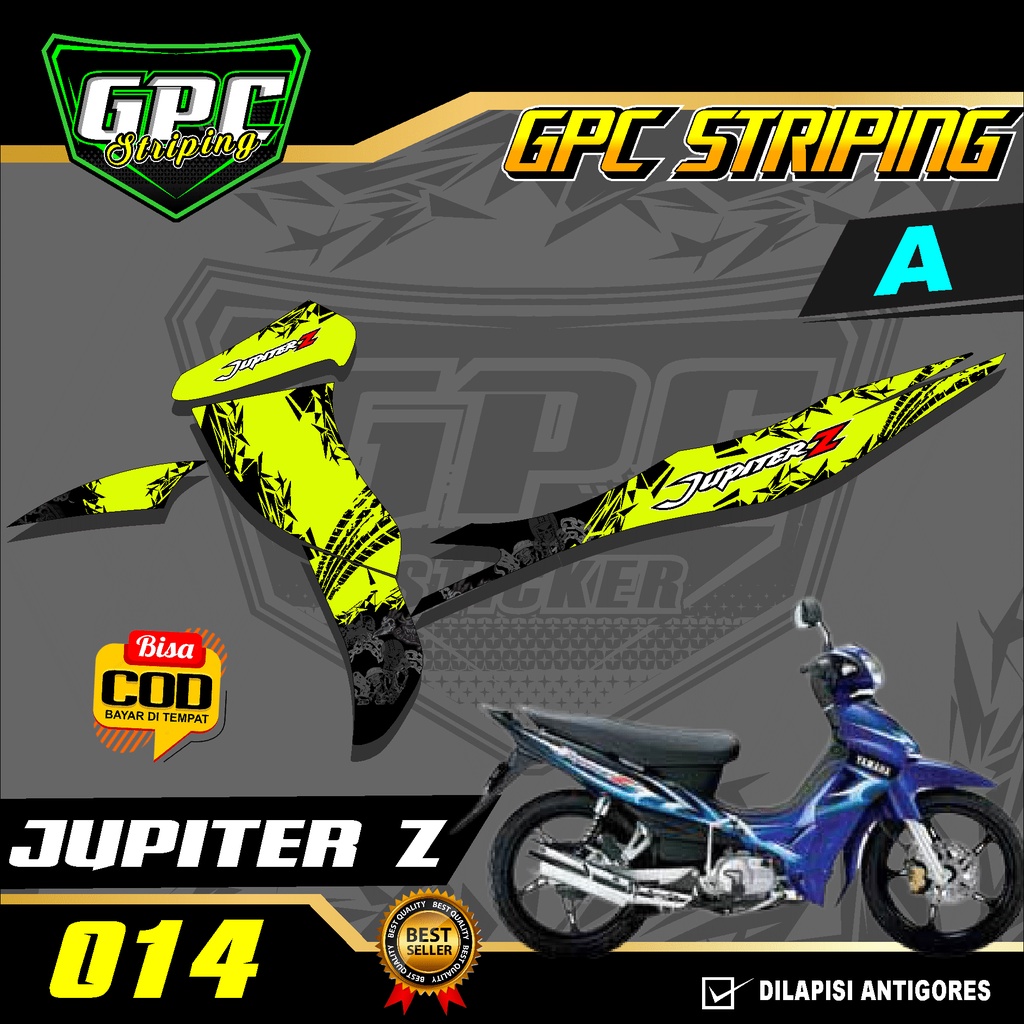 Jual Sticker Striping Jupiter Z lama Burhan -Variasi List Motor Desain ...
