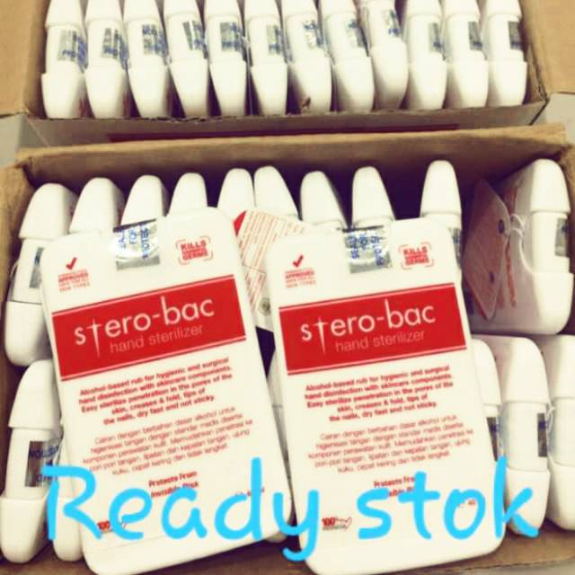 Jual Sterobac hand sanitizer 40ml | Shopee Indonesia