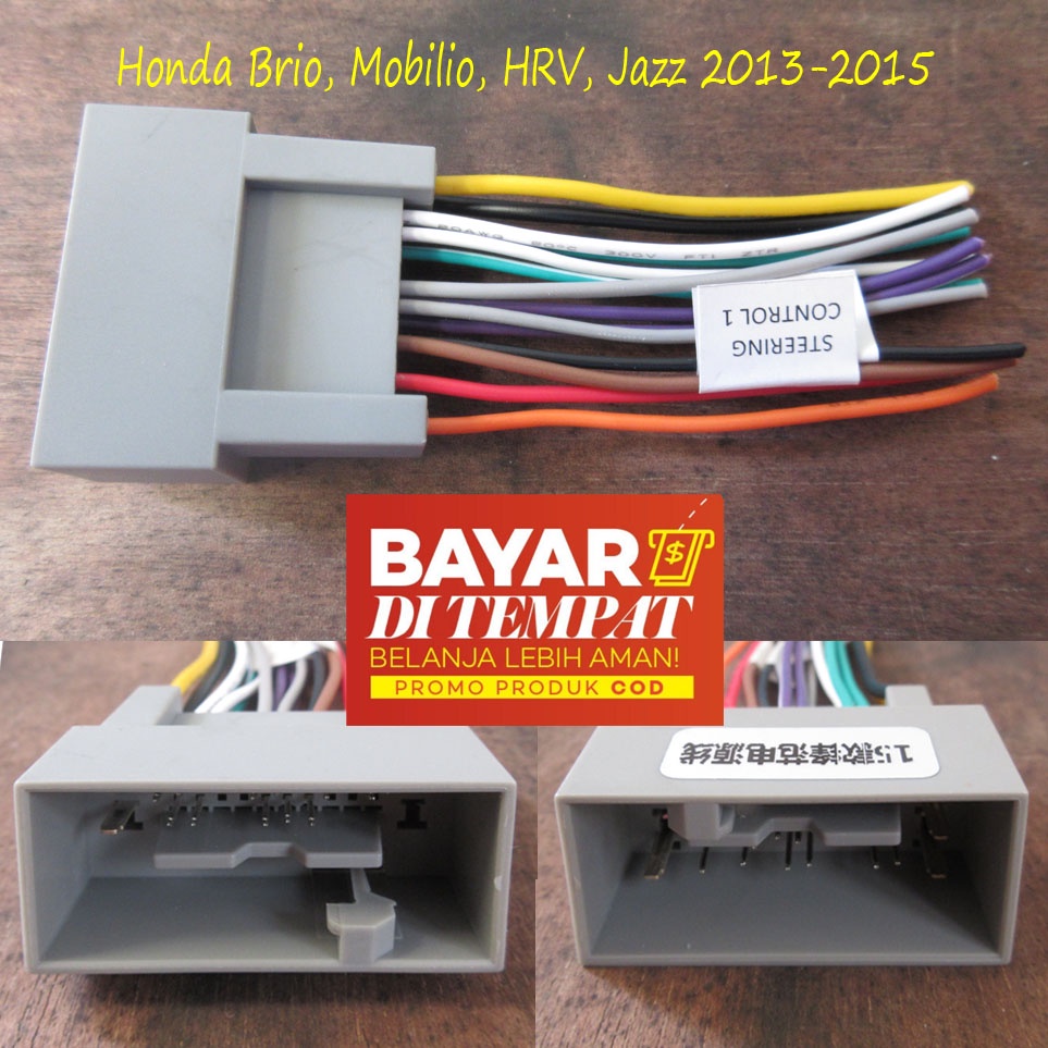 Jual Soket Socket Head Unit PNP untuk Mobil Honda Brio, Mobilio, HRV ...