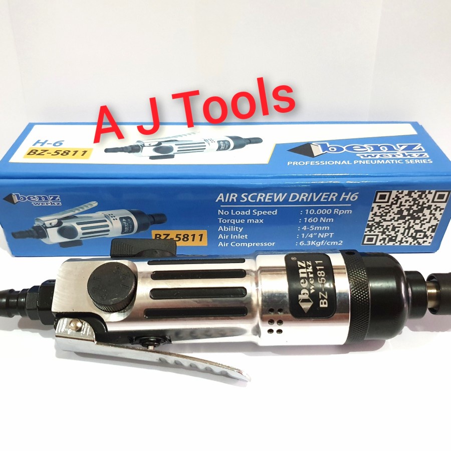 Jual Pneumatic Air Screwdriver / Gerinda Angin BENZ BZ-5811 (H6 ...