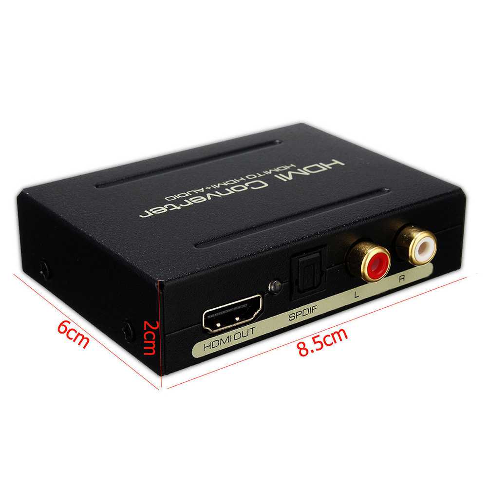 Jual LPKSTORE HDMI to HDMI + Optical SPDIF + RCA Audio Extractor ...