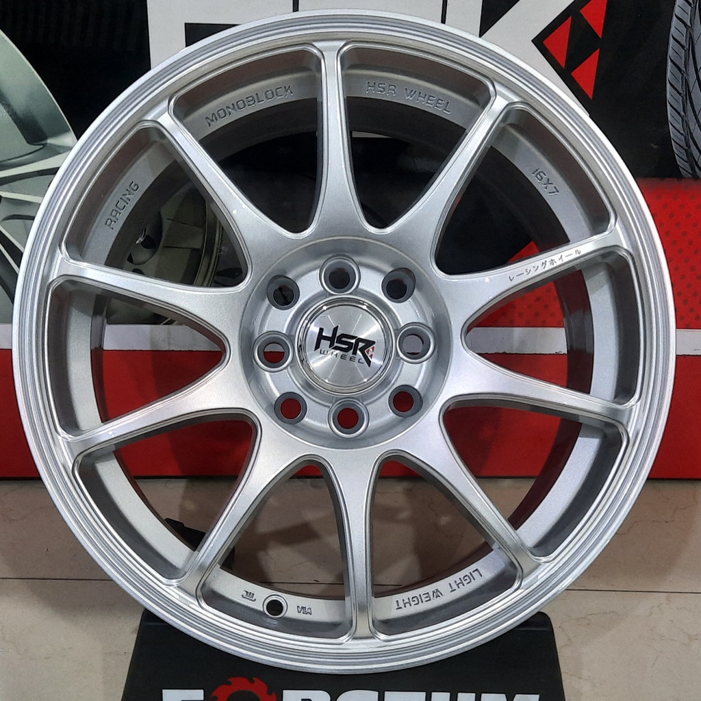Jual Velg Racing Hsr Indy Boroko Ring 16 Lebar 7 Warna Silver Buat ...