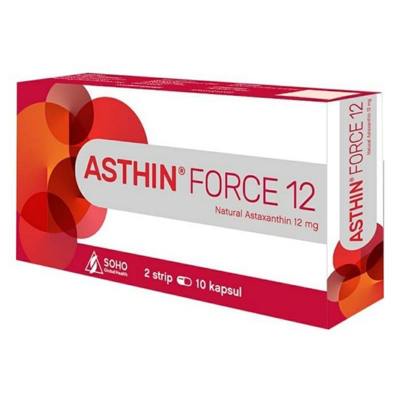 Jual Asthin Force 12 ( 1 strip isi 10 kapsul ) | Shopee Indonesia