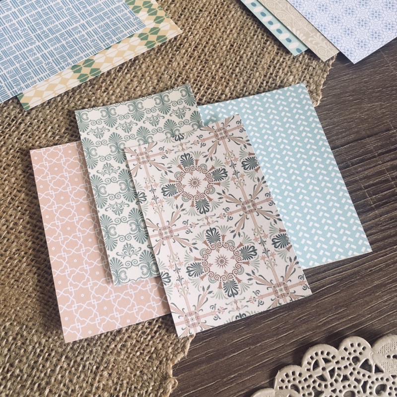 Jual Kertas Motif Ethnic Deco Paper Tebal Scrapbook Journal by Postale ...