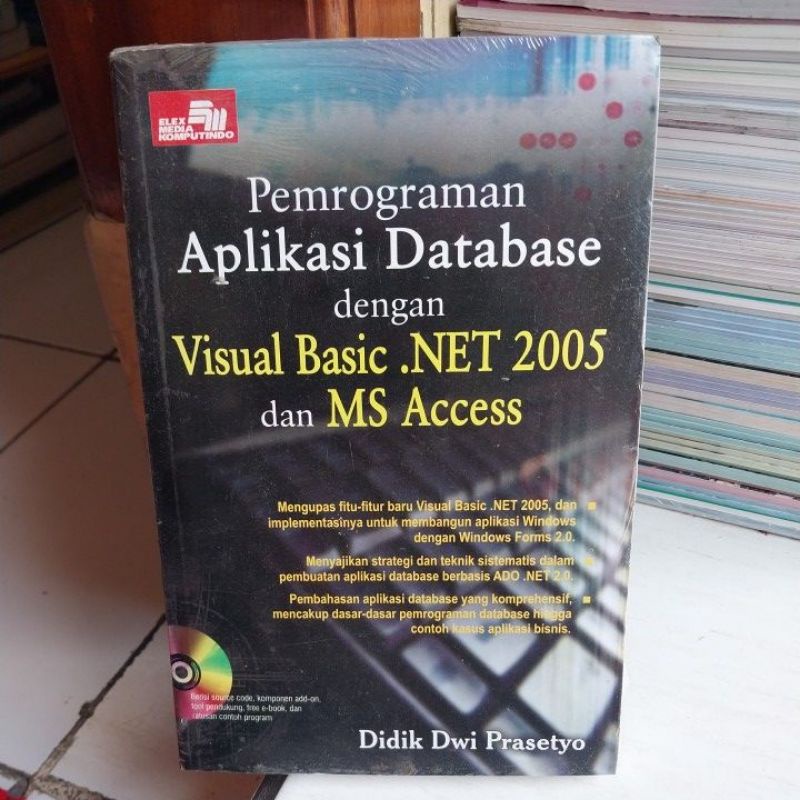 Jual pemrograman aplikasi database dengan virtual basic net 2005 dan MS acces | Shopee Indonesia