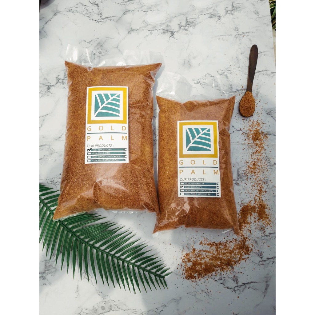 Jual COCONUT SUGAR / Gula Semut Kelapa 1000gr export quality | Shopee ...