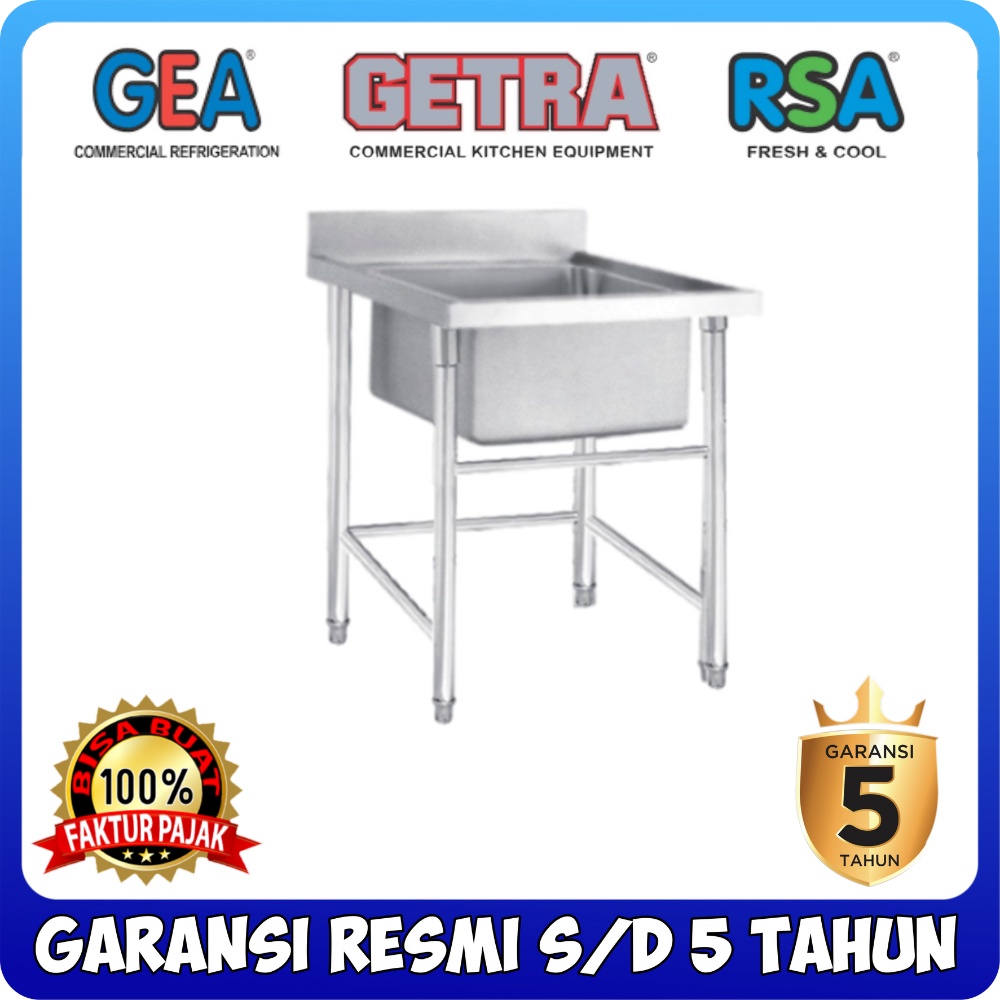 Jual SINK TABLE GETRA SST-0755 MEJA CUCI PIRING STAINLESS STEEL ...