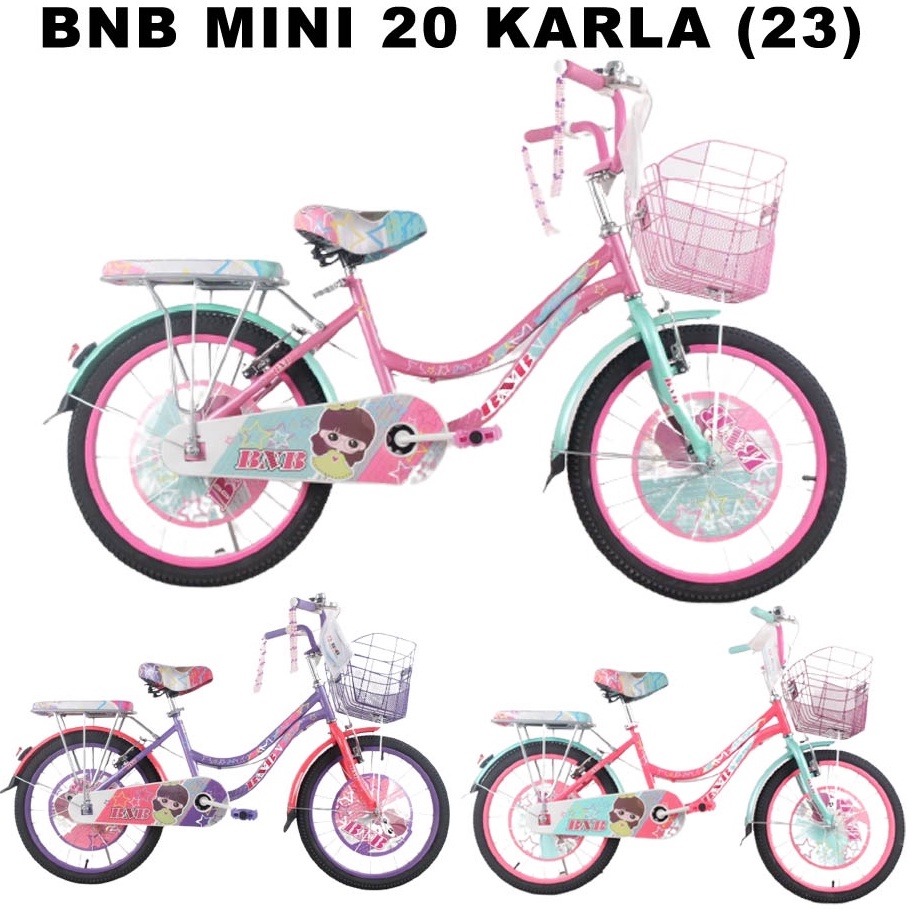 Jual Sepeda Cewek MIni 20 Inch BNB Karla | Shopee Indonesia