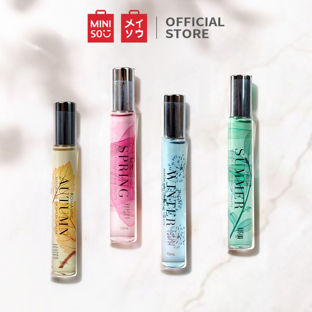 Jual MINISO Official ! Season roll on Eau De Toilette 10ml. parfum ...