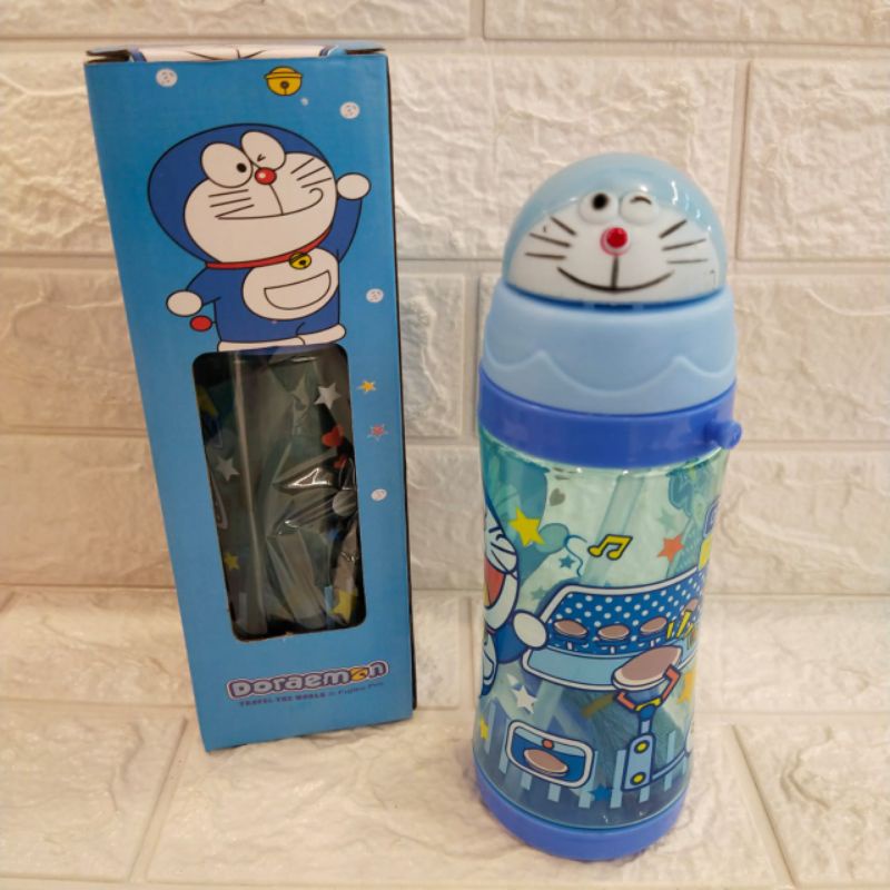 Jual BOTOL MINUM KARAKTER KEPALA HELLO KITTY,,DORAEMON,MICKEY,KEROPI ...