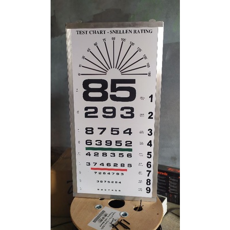 Jual snellen chart elektrik remot | Shopee Indonesia