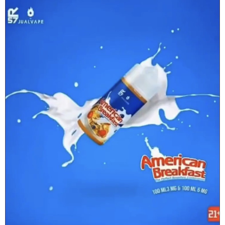 Jual American Breakfast V1 V2 V3 V4 Liquid 100ML | Shopee Indonesia