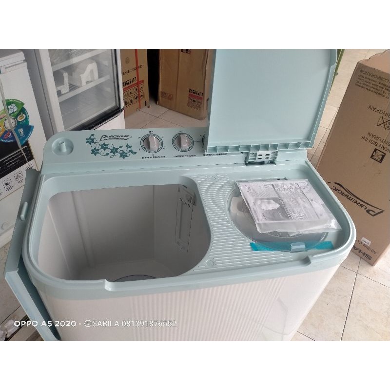 Jual mesin cuci sharp EST90MW (9kg) | Shopee Indonesia