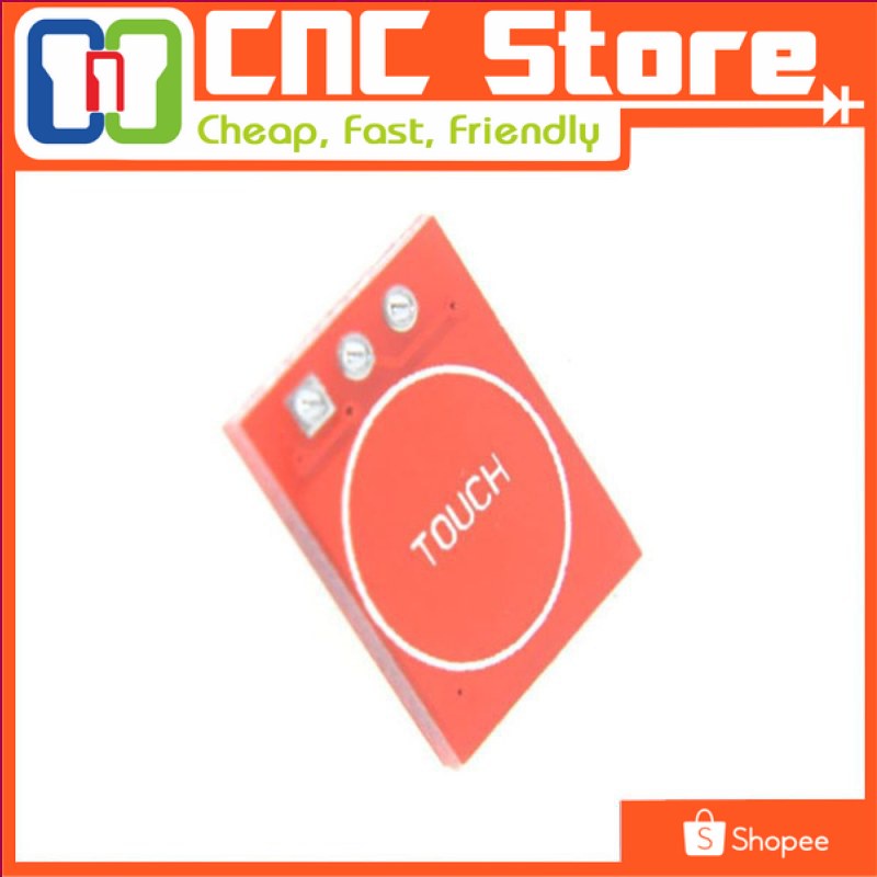 Jual [SEN-0044] TTP223 Touch Sensor Sentuh Capacitive Module | Shopee ...