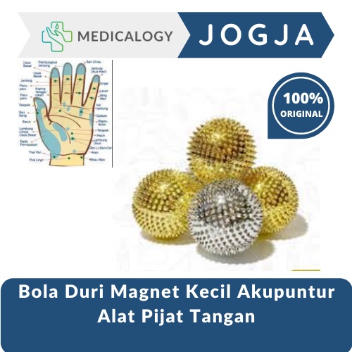Jual Bola Duri Magnet Kecil Akupuntur Untuk Kesehatan / Alat Pijat ...
