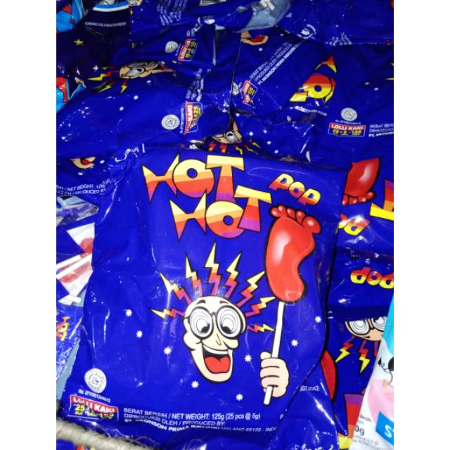 Jual Hot hot pop/pendekar biru 25pcs | Shopee Indonesia
