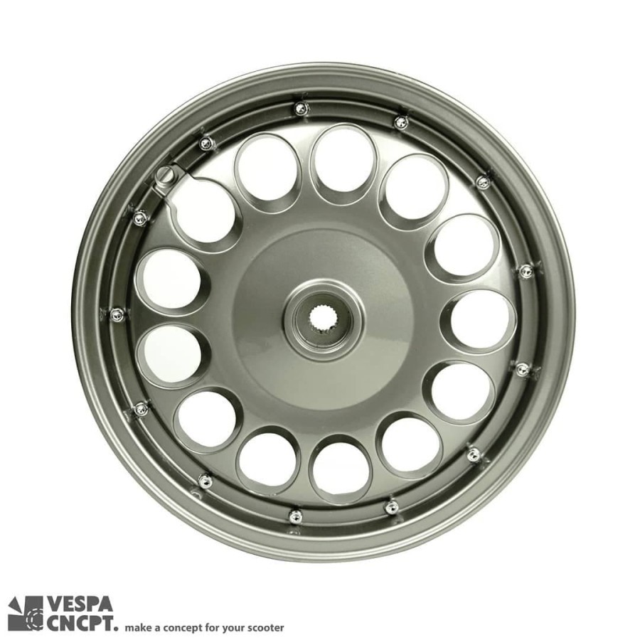 Jual Velg Vrossi Alfa Quattro Belakang Gun Metal Vespa Sprint Primavera ...