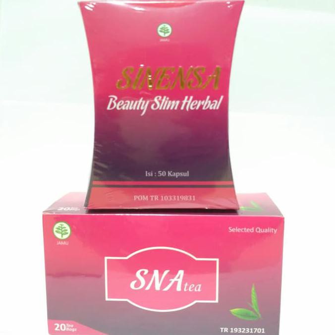 Jual PAKET SINENSA BEAUTY SLIM HERBAL + GREEN TEA SINENSA KAPSUL + TEA ...