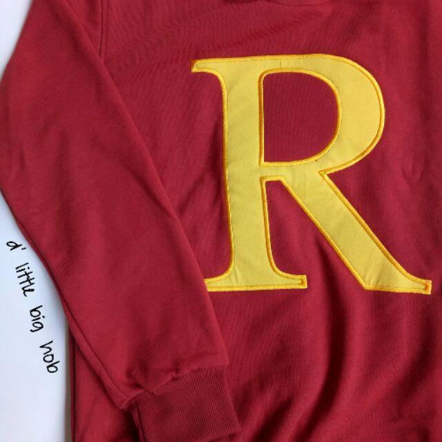 Jual RON WEASLEY SWEATSHIRT HARRY POTTER SWEATER MAROON HOGWARTS ...