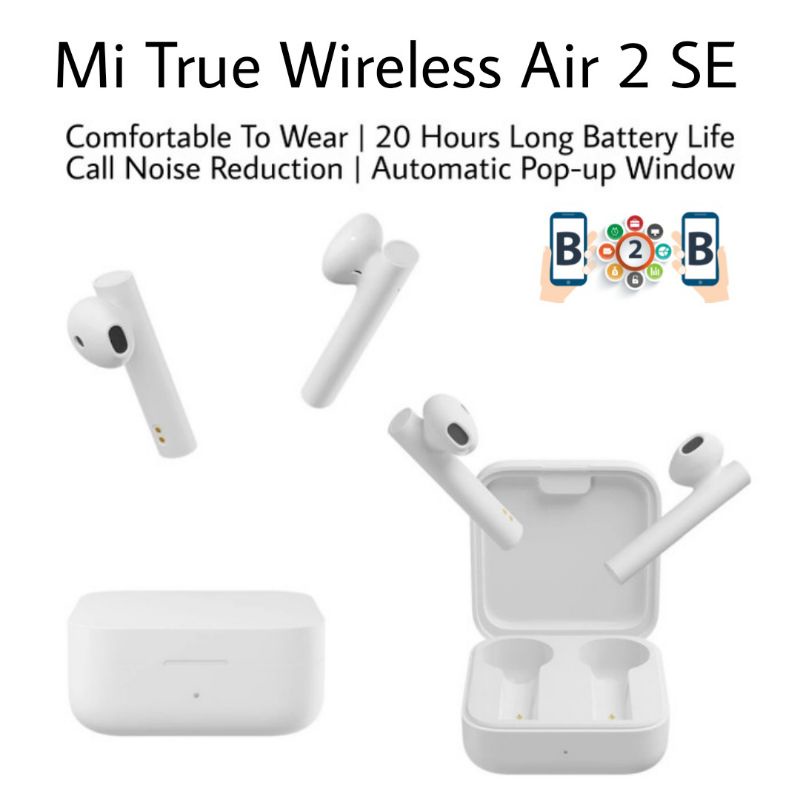 Jual Xiaomi TWS True Wireless Earphone 2 Basic - MI AIR 2 SE Earphones | Shopee Indonesia