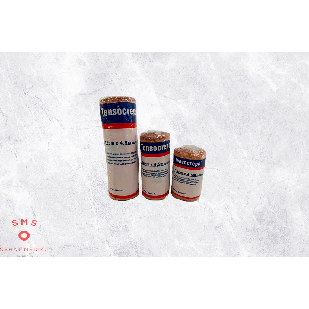 Jual TENSOCREPE / PERBALUT ELASTIS ROL / PERBAN ELASTIS | Shopee Indonesia