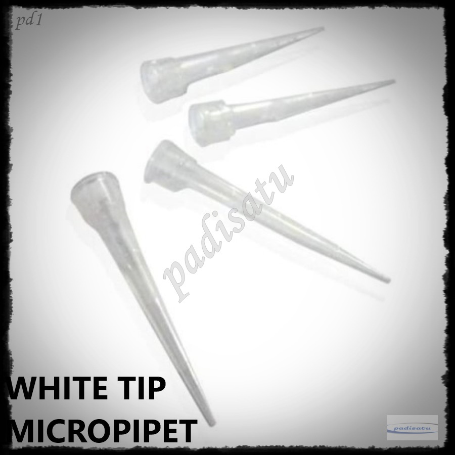 Jual White Tip Micropipet isi 100 pcs | Shopee Indonesia