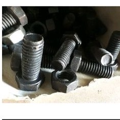 Jual Baut+Mur besi 5/16 x2/ Nc hitam drat kasar kunci 12 | Shopee Indonesia