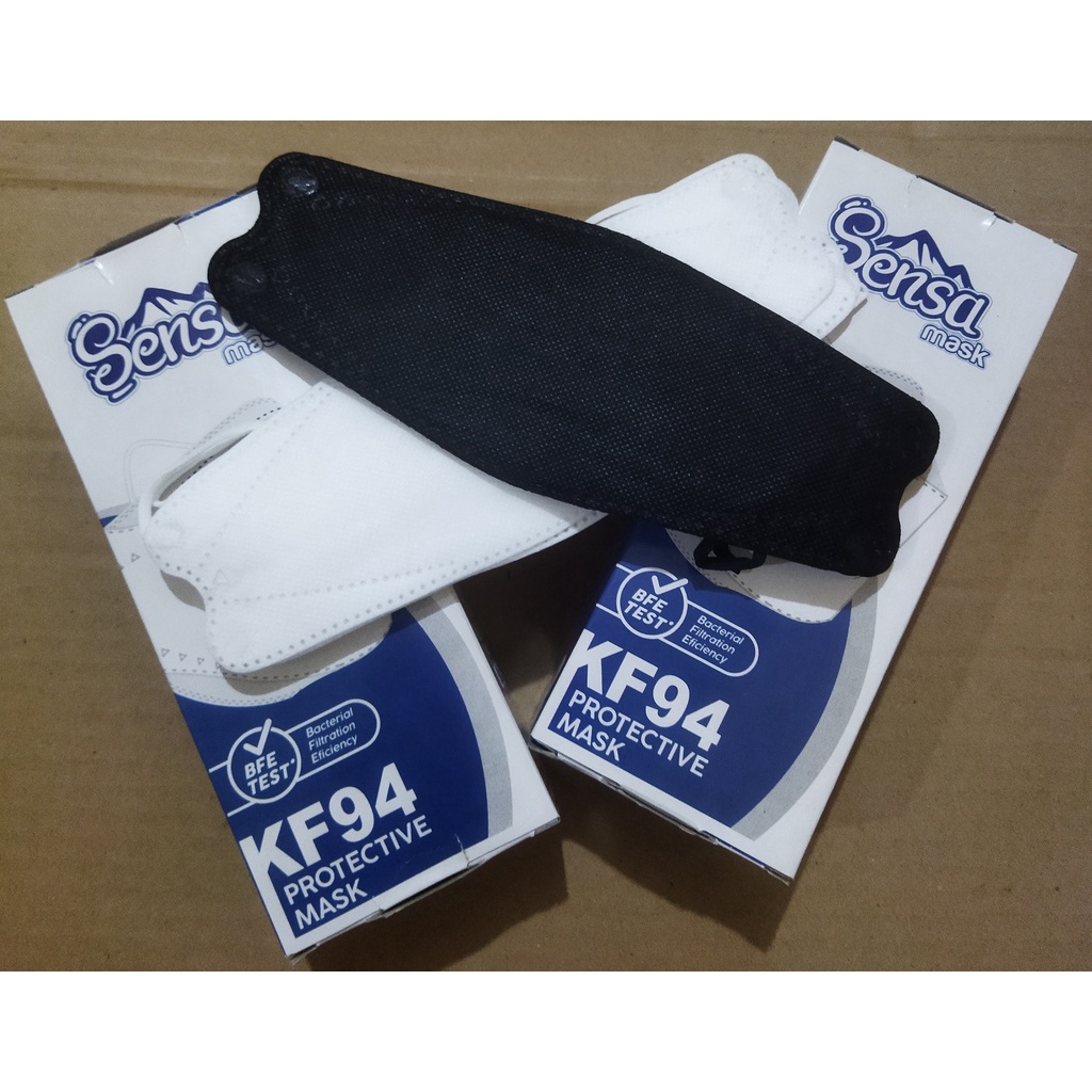 Jual MASKER MEDIS KF94 SENSA 4Ply EARLOOP 1BOX ISI 20 PCS Masker Medis ...