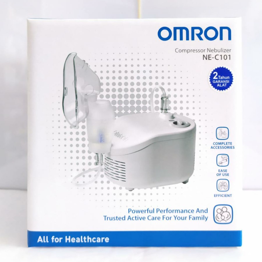 Jual OMRON - Nebulizer Compressor NE C101 | Alat Terapi Uap Pernafasan ...