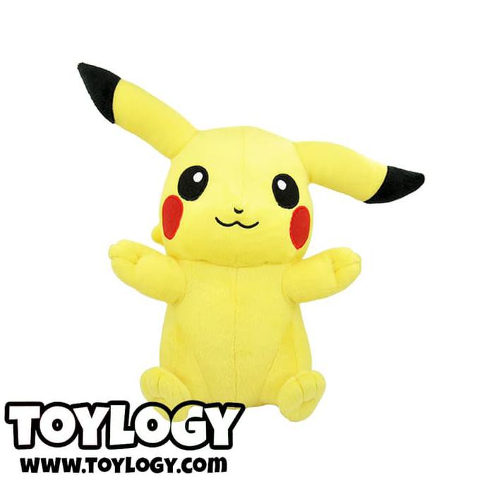 Jual Boneka Original Pikachu ( Pokemon Plush Doll Pikachu ) 12 inch ...