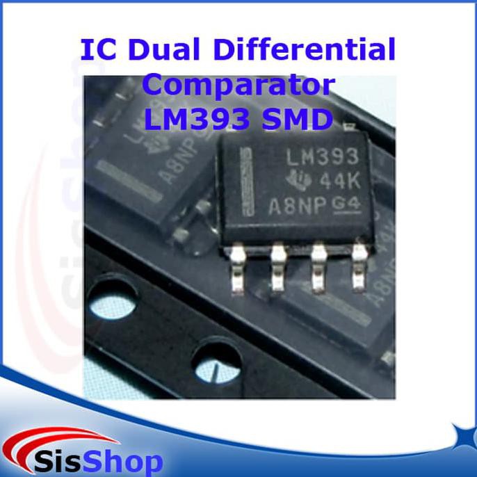 Jual Discount Ic Lm393 Lm393Dr Smd Sop 8 Pin Dual Differential Comparator Berkualitas | Shopee ...