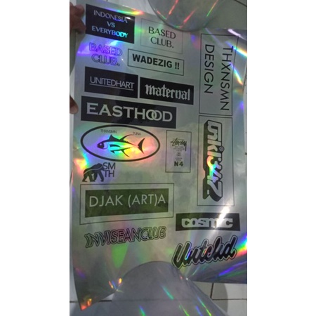Jual stiker hologram satu lembar a3 | Shopee Indonesia