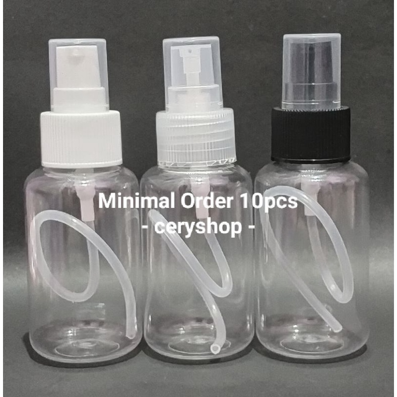 Jual BotoL Transparan TabuLar 70ml Pump Treatment Neck 24 (BotoL ...