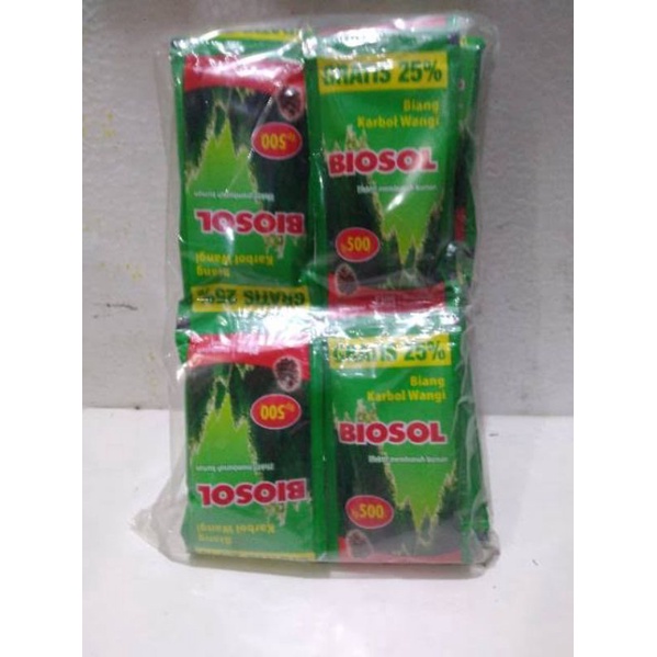 Jual Biosol biang karbol pembersih lantai sachet 25 ml isi 24 pcs ...