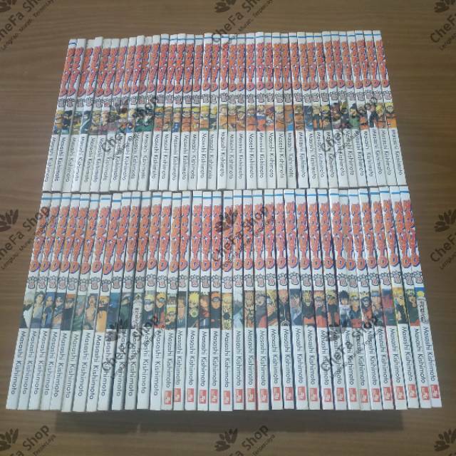 Jual Komik Naruto 01-72 Lengkap Fullset Tamat | Shopee Indonesia