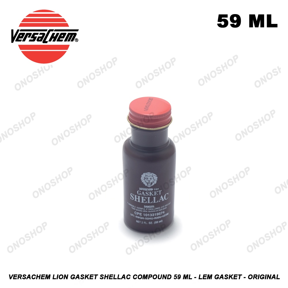 Jual Versachem Lion Gasket Shellac Compound 59 mL - Lem Gasket ...