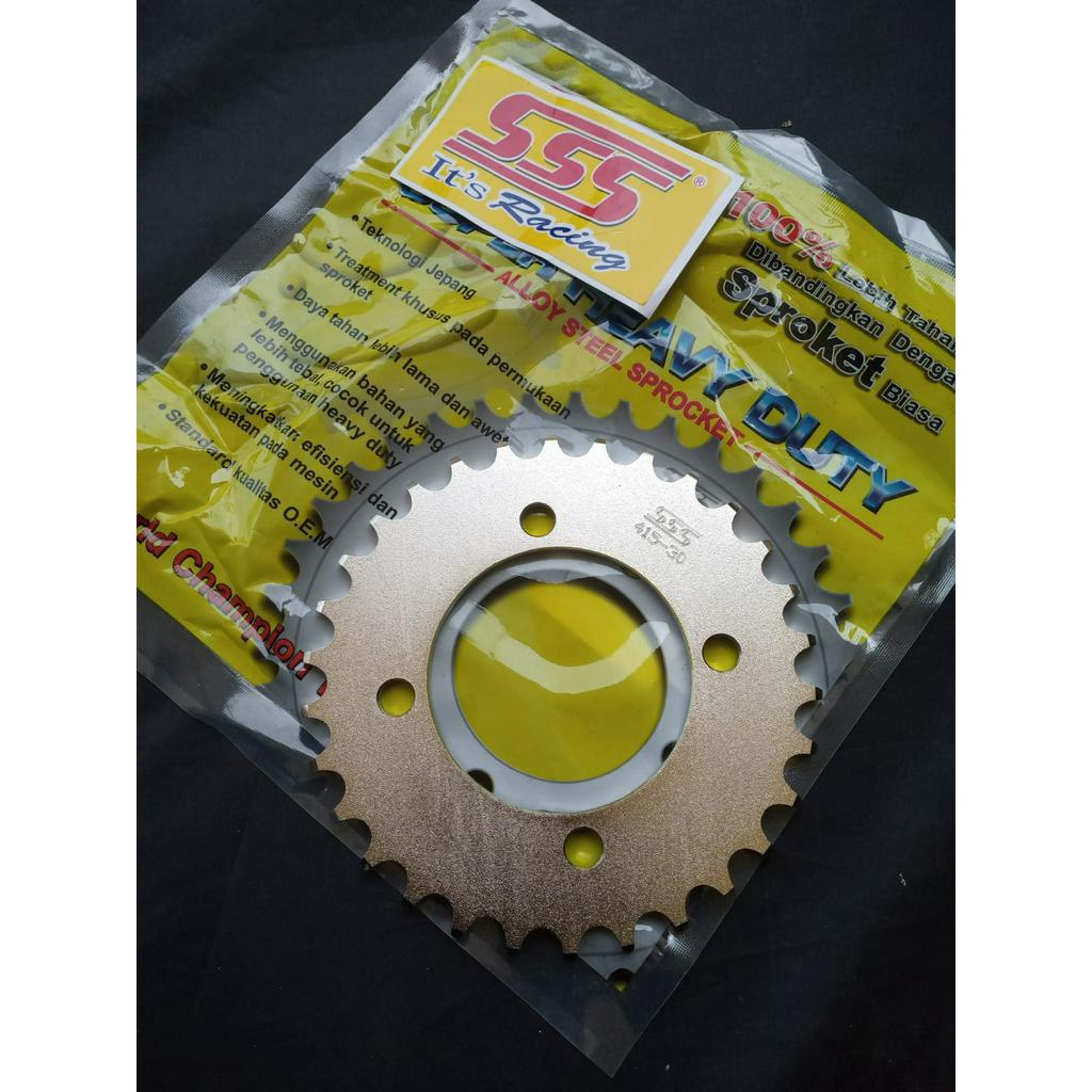 Jual GEAR GIR BELAKANG RX KING SSS 415 428 28 30 31 32 33 34 35 36 37 ...