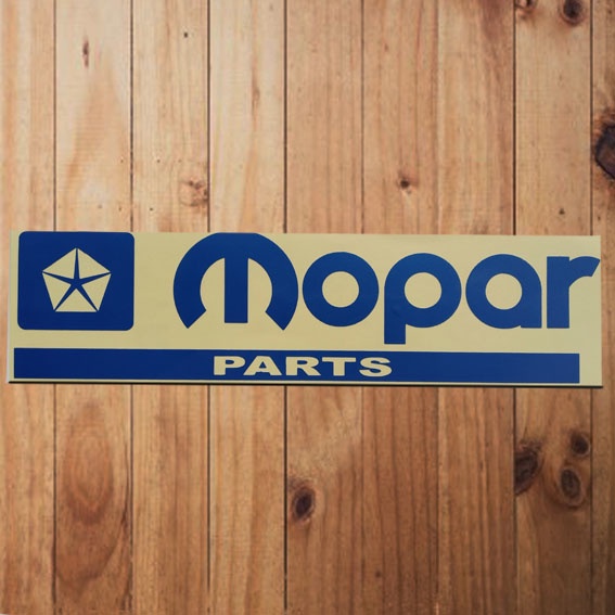 Jual Stiker Mopar Parts Blue Logo OS | Shopee Indonesia
