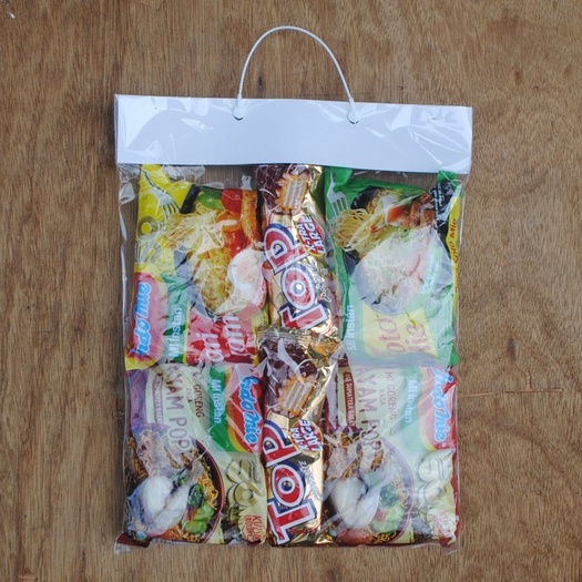 Jual Tas plastik OPP 25x32 cm isi 20 pcs baju ulang tahun sandal snack ...