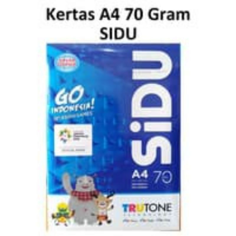 Jual DHS Kertas HVS A4 Paper One Sidu 70gr 75gr 1 Rim Kertas Foto Copy ...