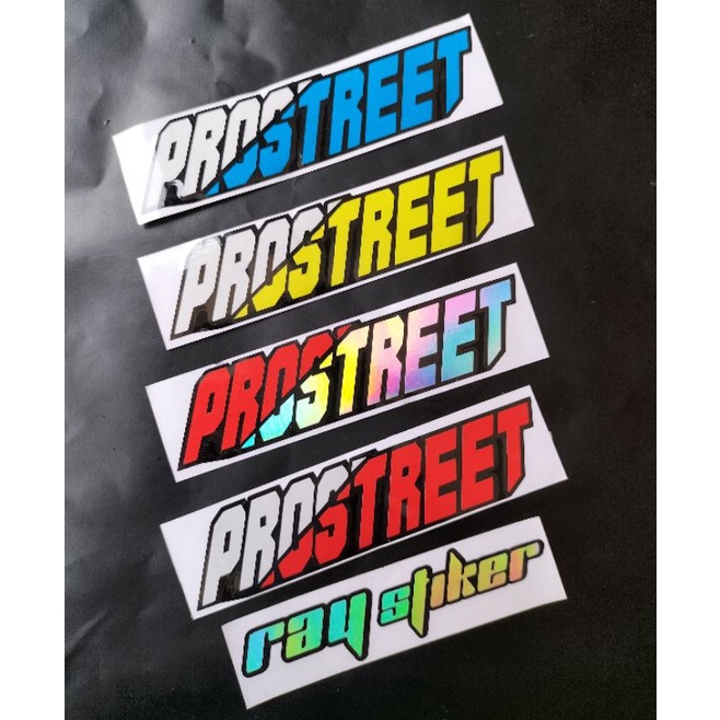 Jual STIKER CUTTING PROSTREET 12 CM | Shopee Indonesia