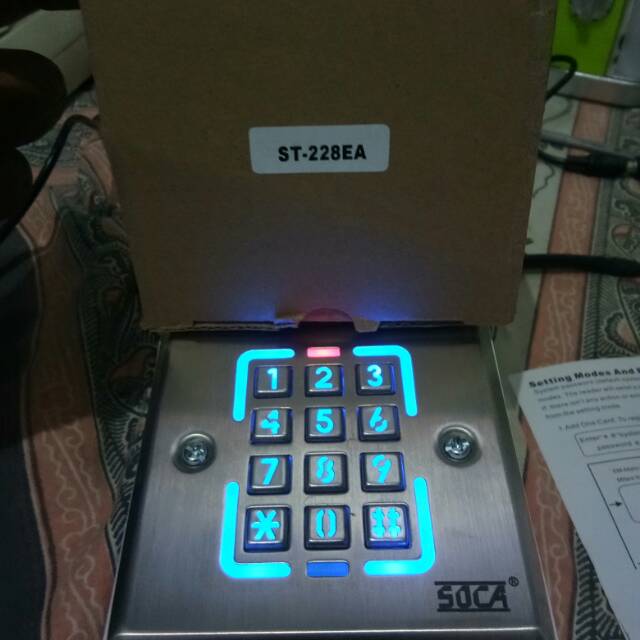 Jual Soca st-228ea standalone rfid proximity 125kHz | Shopee Indonesia