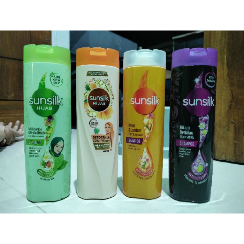 Jual SHAMPO SUNSILK KUNING dan HITAM 320ML ALL VARIAN SOFT SMOOTH ...