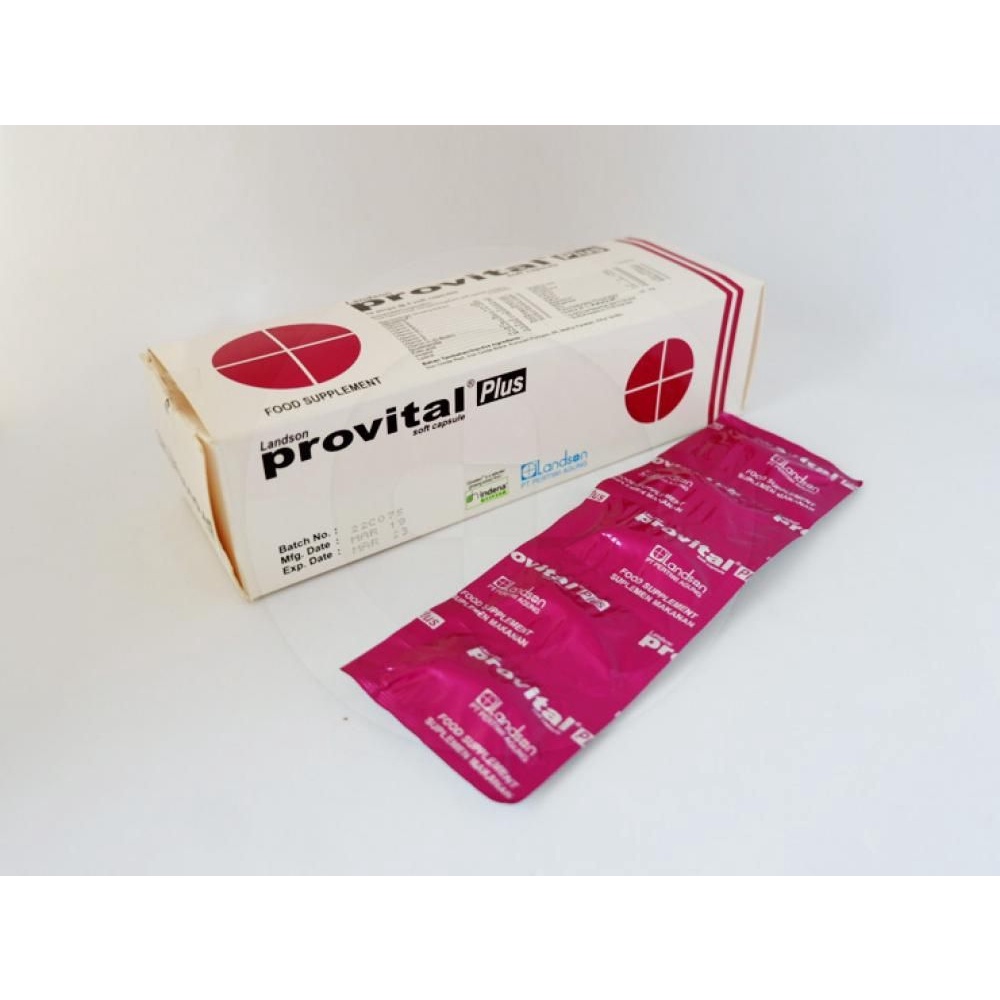 Jual PROVITAL PLUS TABLET - HARGA PERSTRIP | Shopee Indonesia