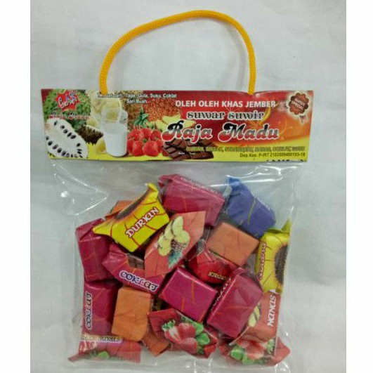 Jual Suwar Suwir (dodol tape khas Jember) aneka rasa buah | Shopee ...