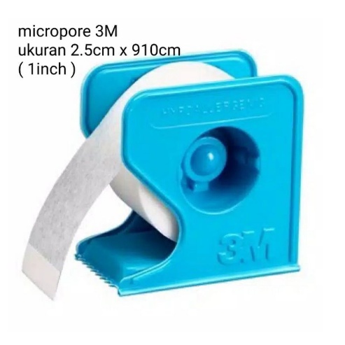 Jual 3M Micropore l Micropore Perekat Luka Plester Kertas l Plester ...