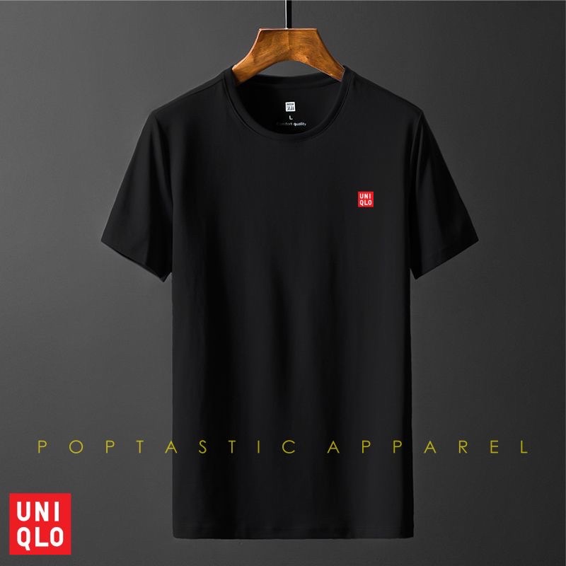 Jual kaos baju tshirt logo uniqlo pakaian pria wanita unisex premium ...